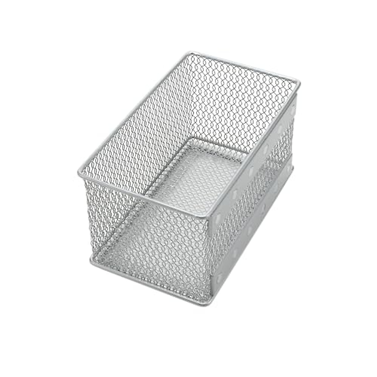 YBM Home 2457vc Storage Basket, Silver