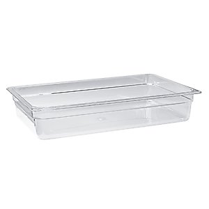 Chef's Supreme - Full Size Polycarbonate Food Pan, NSF Approved (4" Deep)