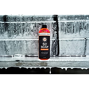 GlassParency S2 Soap (PH Neutral) (1 Gallon) Safe on Wax & Ceramic Coatings | High Foam Formula | Concentrate for Bucket, Foam Gun, or Foam Cannon