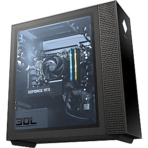 OMEN 30L Gaming Desktop Gamer Tower, AMD Ryzen 5-Series 3600 - GeForce GTX 1660 Super (8GB DDR4 RAM | 256GB PCIe SSD | 1TB HDD) WiFi Bluetooth Windows 10 Bundle JTD Mouse Pad