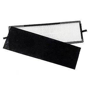 Nispira True HEPA Filter + Activated Carbon Pre Filter Compatible with Eureka NEA120 Air Purifier and Toshiba Smart WiFi Air Purifier. Compared to Part NEA-F1 NEA-C1. 1 Set
