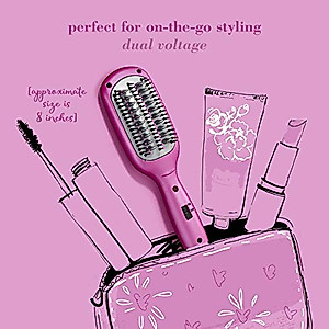 Conair Mini Super Smoothing Brush; Perfect for On-The-Go Styling