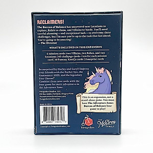 The Adventure Zone: Bureau of Balance Cooperative Storytelling Card Game: Kind of a Big Deal Expansion by Twogether Studios and The McElroy Family