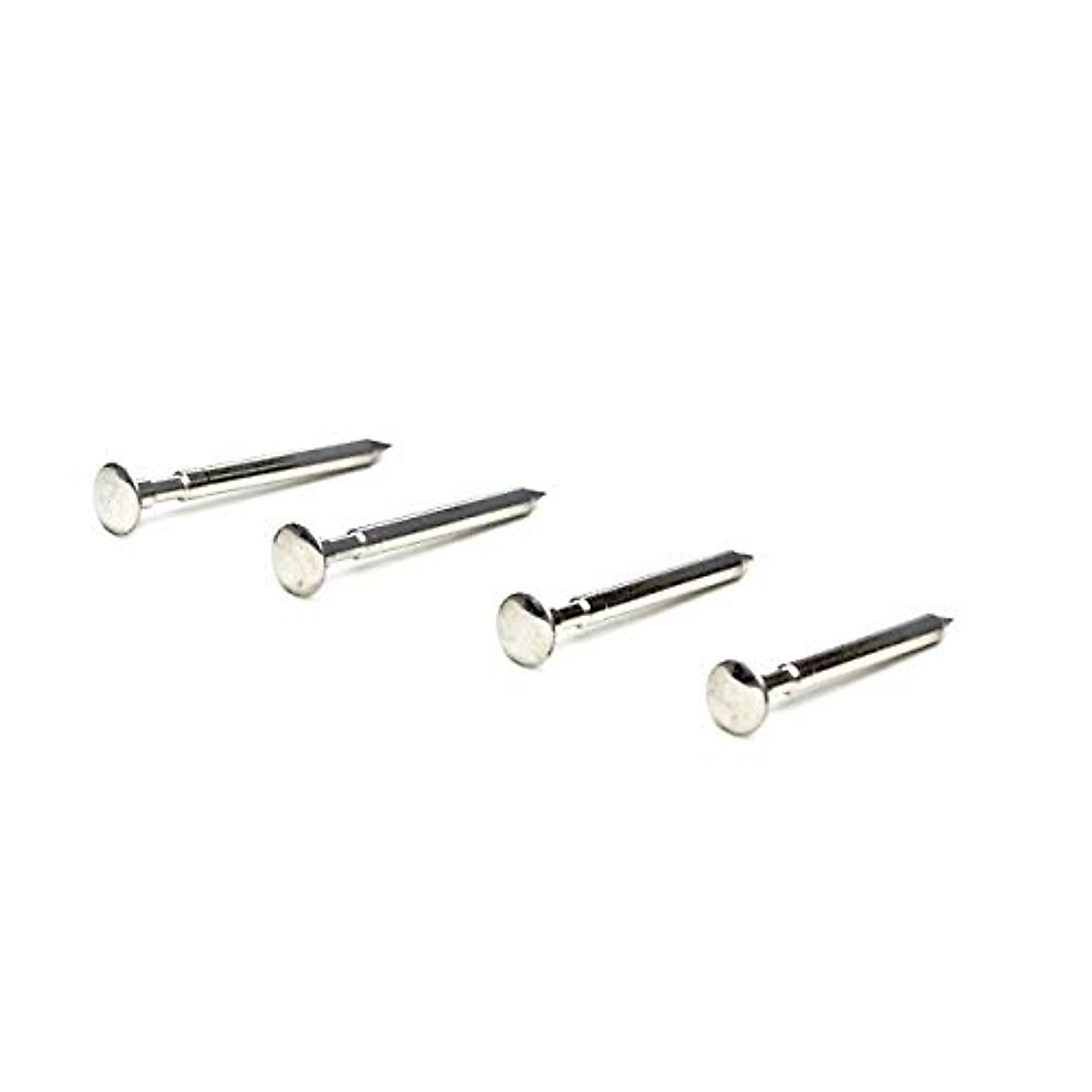 Red Dirt Derby Pinewood Car Machined, Polished and Grooved Axles - (4 Axles) - Groove Plus Angled Head Reduces Friction While Increased Diameter Reduces Wheel Wobble thereby Increasing Speed