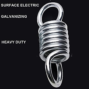 MIKMAYTOO 1000 Lbs Weight Heavy Duty Spring for Heavy Punching Bags Hanging Chair Hammocks Swing Trapeze Yoga (2)
