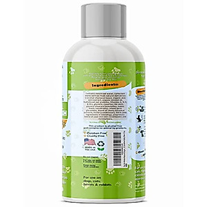 Pro Pet Works All Natural Soap Free 5 in 1 Oatmeal Dog Shampoo and Conditioner-Sulfate Free for Dandruff Allergies & Itchy Dry Sensitive Skin-Puppy Grooming for Smelly Dogs -17oz