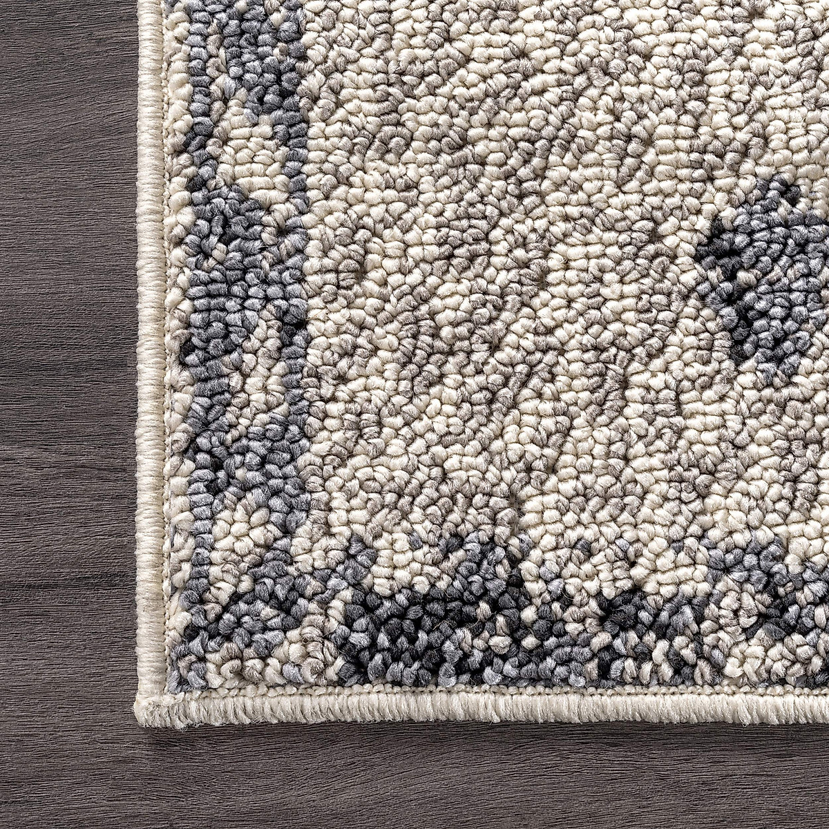 nuLOOM Blaine Dotted Diamond Accent Rug, 2x3, Ivory