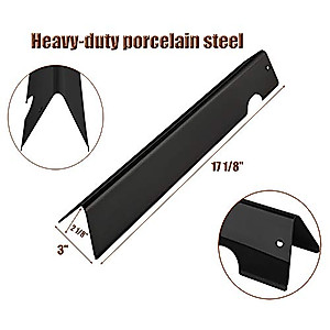 Grill Parts for Weber Genesis 2 Parts Weber Genesis II 300 SER, Genesis II LX 340 (2017 & Newer),Genesis 2 E-310 Genesis ii E-315,etc. for Weber 66032 67095 Flavorizer Bars &66040 66685 Heat Deflector