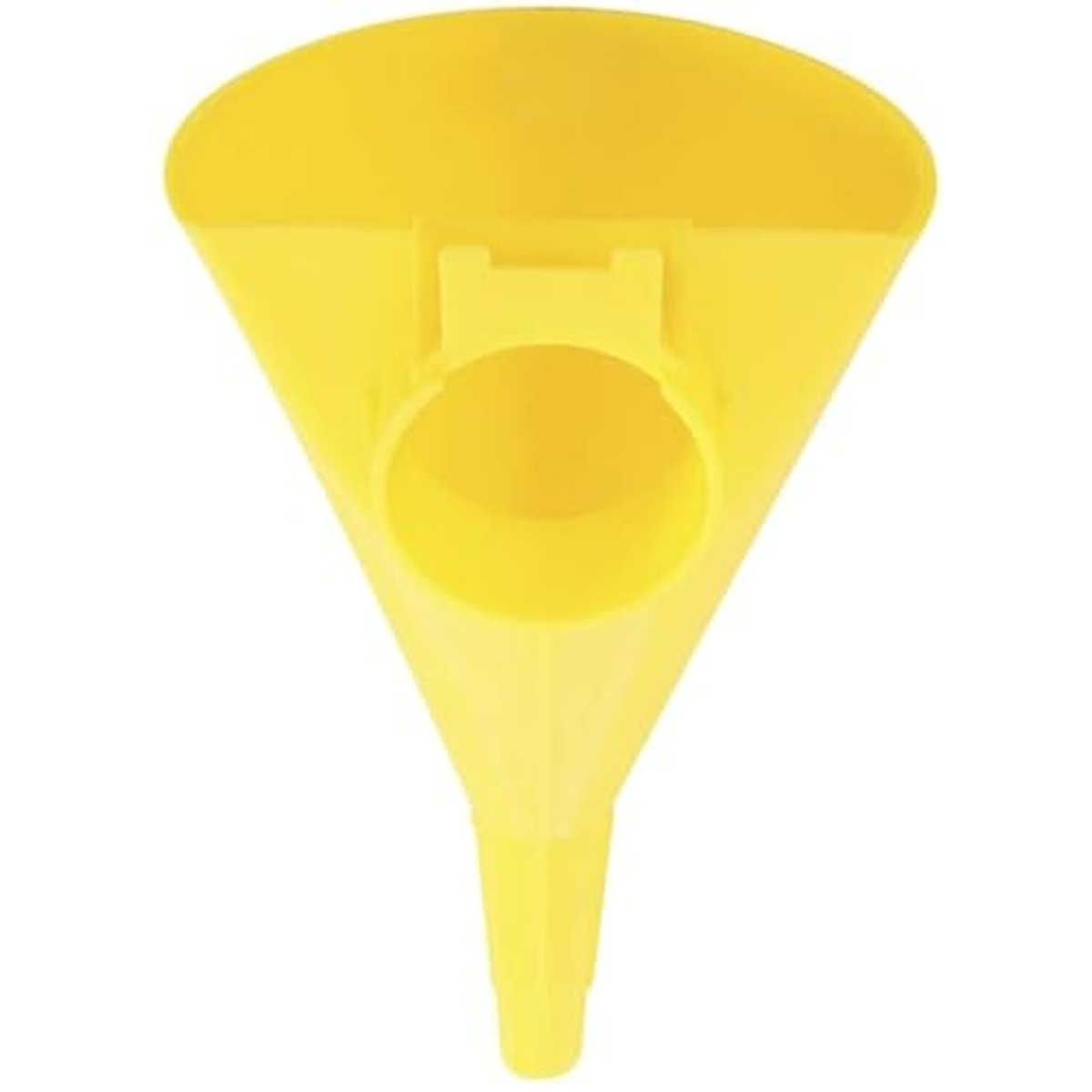 Eagle Plastic Funnel for Type I Metal Safety Cans, 5"x 7"x 12", Made of Chemically Resistant High-Density Polyethylene, Yellow, Made in The USA, F15FUN