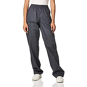 WonderWink Women's Pull-On Cargo Pant, Pewter, XX-Small