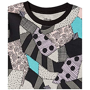 Amazon Essentials Disney | Marvel | Star Wars Toddler Girls' Pajama Set, 4-piece (Previously Spotted Zebra), Nightmare Scream Queen, 4T