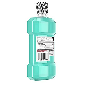 Listerine Ultraclean Oral Care Antiseptic Mouthwash with Everfresh Technology to Help Fight Bad Breath, Gingivitis, Plaque and Tartar, Cool Mint, 8.5 fl. oz (250 mL)
