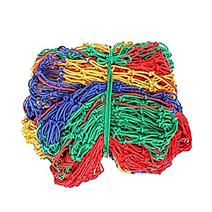 MAGFYLY Banister Guard net Child Safety nets, Rope Thickness 6mm, 5cm mesh, Playground Play net Children's Stairs Anti-Fall net Isolation net Garden Plant Fence Cargo Network (Size : 33M)