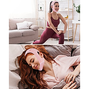 FairyFace Reusable V Line Lifting Mask, Double Chin Reducer, Chin Strap, Face Belt, Lift and Tighten the Face to Prevent Sagging, Create a V Shaped Face Full of Vitality