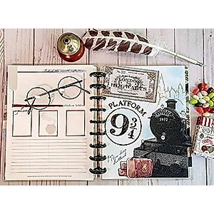 Conquest Journals Harry Potter Undated Disc Planner (Hogwarts Undated Disc Planner)