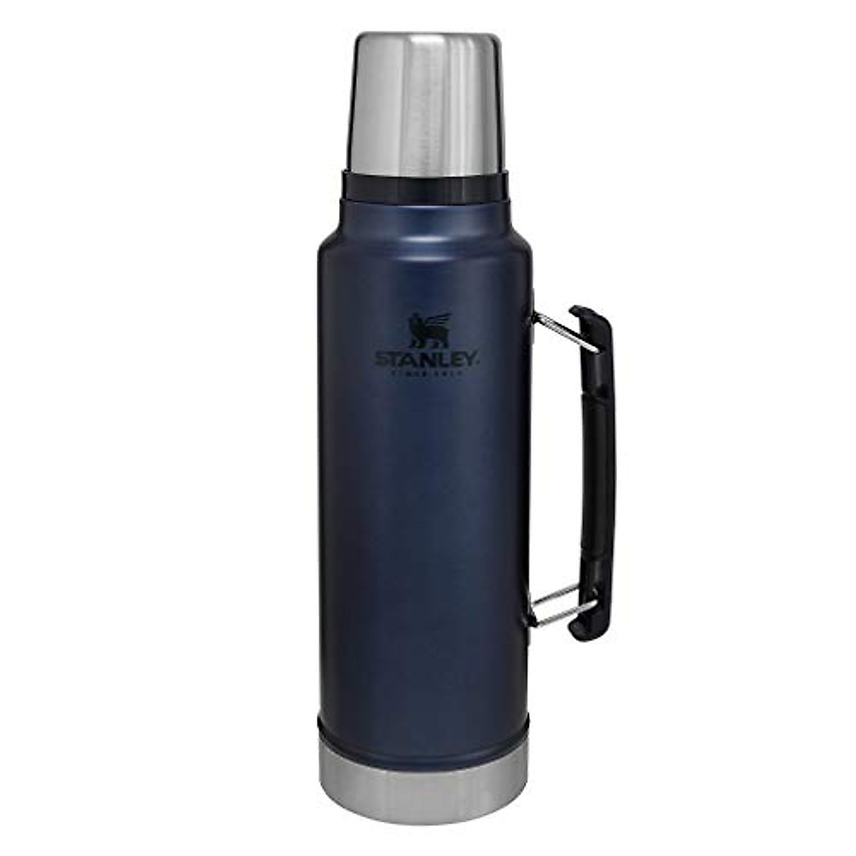 Stanley Classic Vacuum Insulated Wide Mouth Bottle, Nightfall - BPA-Free 18/8 Stainless Steel Thermos for Cold & Hot Beverages – Keeps Liquid Hot or Cold for Up to 24 Hours – Lifetime Warranty