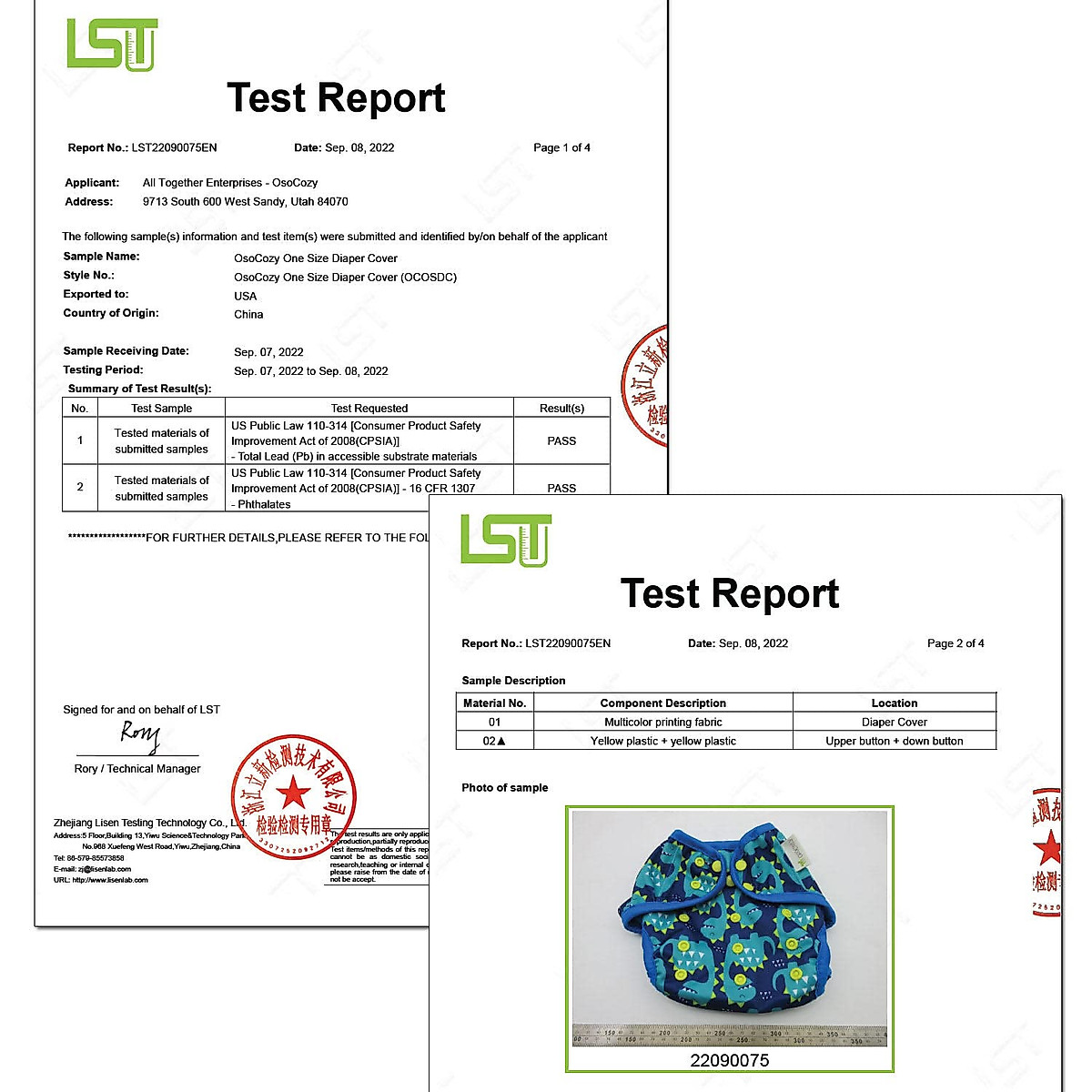 OsoCozy One Size Cloth Diaper Covers - Adjustable Snap Fit & Double Leg Gussets for Baby Boys & Girls from 8-35 Pounds. Use with Prefold, Flat or Fitted Cloth Diapers or Snap-in Inserts.