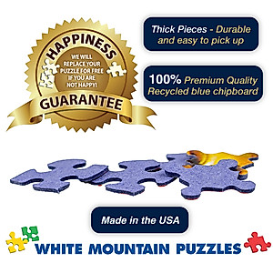 White Mountain Puzzles Easter Eggs, 1000 Piece Jigsaw Puzzle