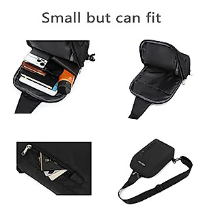 JEBATOXI UltraLight Crossbody Sling Backpack Sling Bag Travel Hiking Chest Bag Daypack