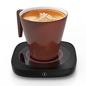 Coffe Mug Warmer,Electric Cup Warmer Electric Beverage Warmer,Mug Warmer Coffee Warmer with 3 Temperature Settings,Coffee Warmer for Desk Auto Shut Off,Mug Heater Coffee Heater for Desk,Tea Warmer