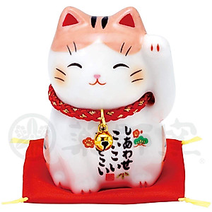 yakushigama Lucky Cat Model 7535 Orange Tabby