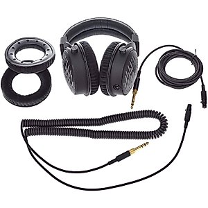 beyerdynamic DT 1990 Pro Open Studio Reference Headphones 250 Ohm Bundle with Hard Case, 1-Year Extended Protection, and Headphone Stand