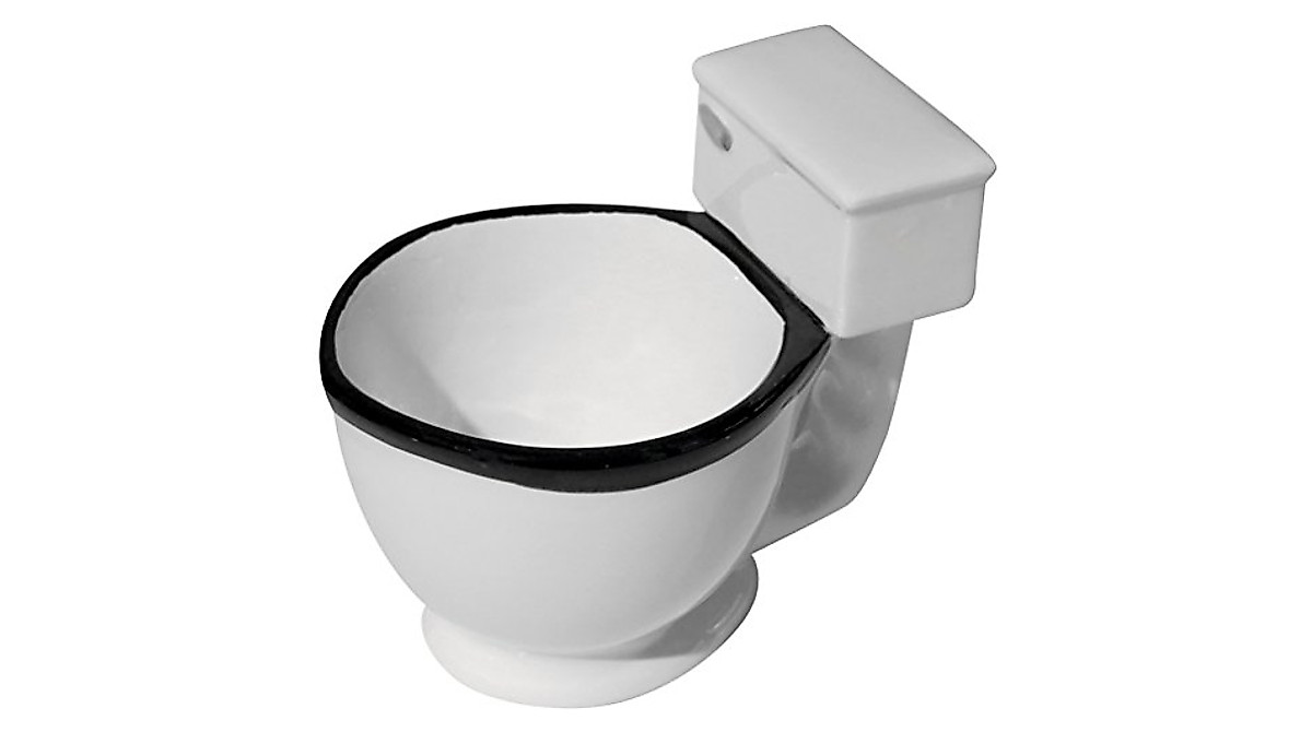 Evelots Toilet Mug - Funny Ceramic Gift Idea