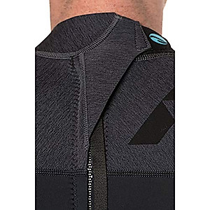 BARE 5MM Revel Men's Full Wetsuit | Combines Comfort and Flexibility | Made from a Blend of Neoprene and Laminate | Designed for All Watersports Including Scuba Diving and Snorkeling | Grey MLS