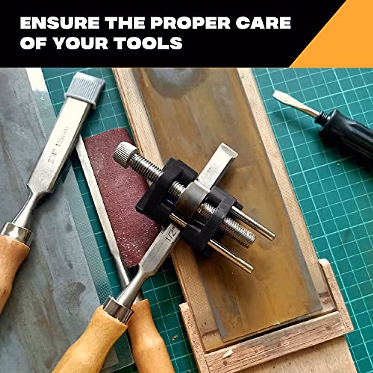 Premium Knife Sharpening Stone Set – 400/1000 and 3000/8000-Grit Professional, Whetstone Set Includes Flattening Stone, Bamboo Base, Leather Strop, Honing Guide, Angle tool and Abrasive Compound