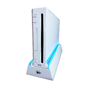 Wii Lighted Console Stand Coolier by Yobo Wii compatibles