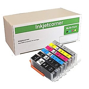 Inkjetcorner Compatible Ink Cartridges Replacement for PGI-270XL CLI-271XL PGI 270 CLI 271 for use with TS9020 MG7720 TS8020 (6-Pack)