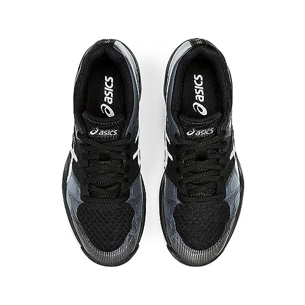 ASICS Women's Gel-Tactic 2 Volleyball Shoes, 10, Black/Silver