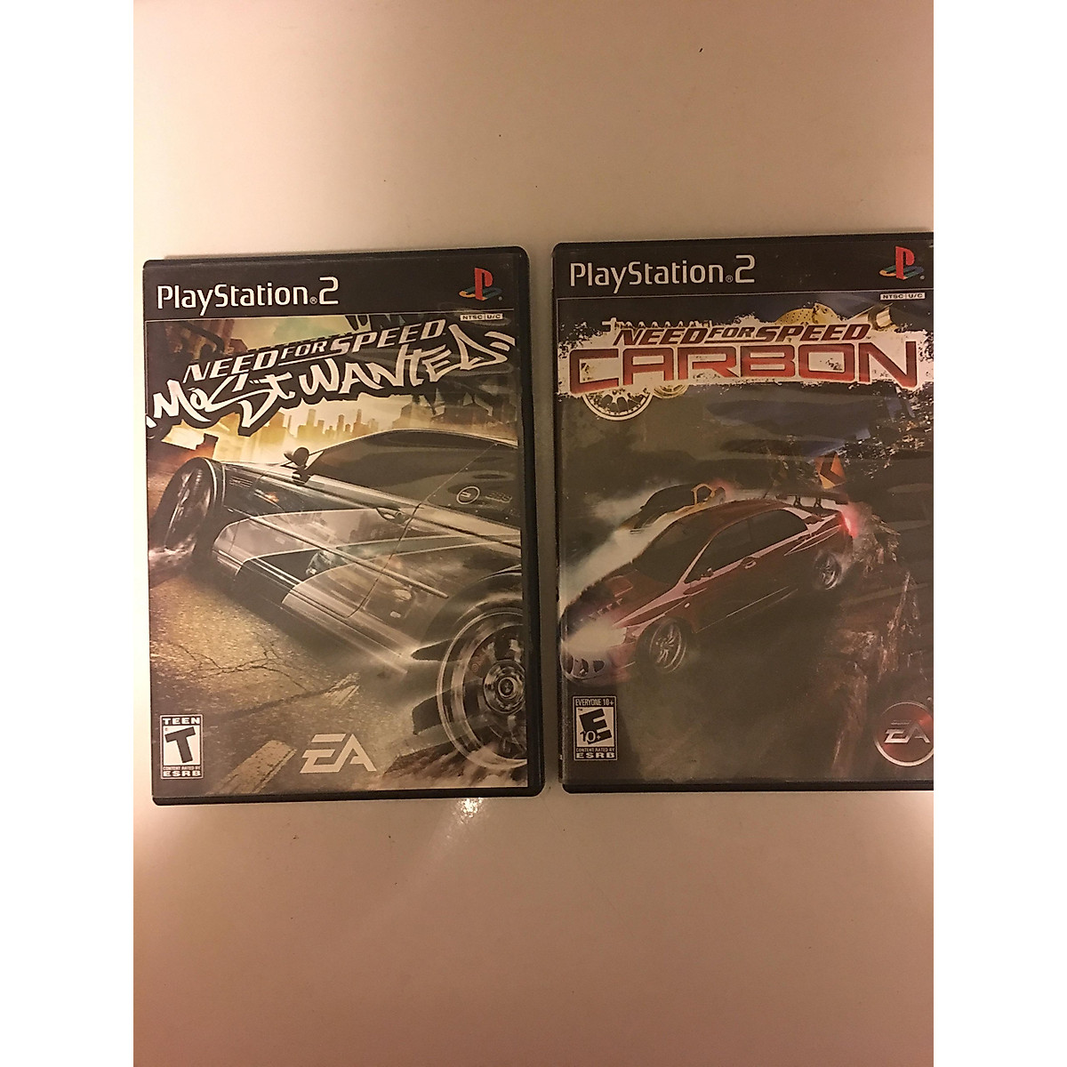 Need for Speed Most Wanted and Need for Speed Carbon (2 Pk) Bundle Set for Sony PlayStation 2