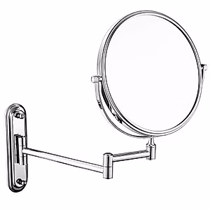 LEJDI Rhinestone Portable Mirror Round Vanity Mirror Travel Vanity Mirror Rhinestone Mirror Purse Mirror Makeup Mirrors Tabletop Vanity Mirror Metal Mirror Girl Makeup Tool Fold Wallet