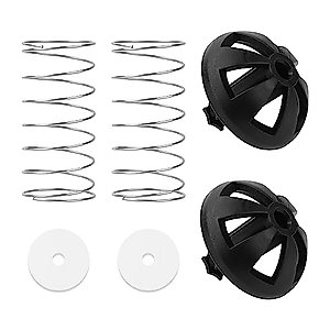 Coffee Maker Brew Basket Water Stop Valve Kit fits for Hamilton Beach FlexBrew Coffee Makers Basket 990117900 990237500-2 Sets