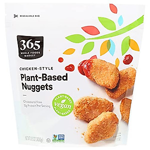 365 By Whole Foods Market, Plant-Based Chicken Style Nuggets, 10.5 Ounce