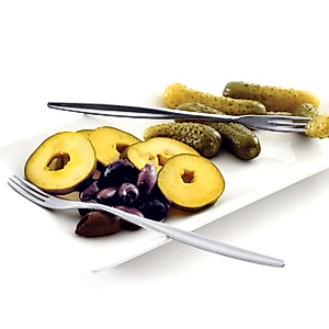 Norpro, Set of 2 Stainless Steel Pickle Forks, Silver