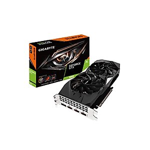 Gigabyte Gv-N1650OC-4GD GeForce GTX 1650 OC 4G Graphics Card, 2X Windforce Fans, 4GB 128-Bit GDDR5, Video Card
