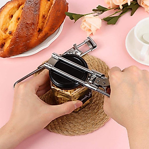 Bottle Opener, Adjustable Multifunctional Stainless Steel Can Opener, Manual Jar Bottle Opener Kitchen Accessories,Easy-open Adjustable Jar Opener (2PCS)