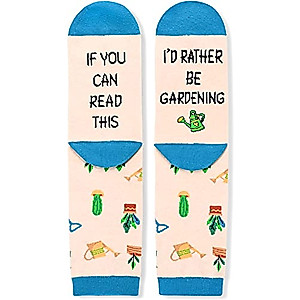 Zmart Funny Gardening Gifts For Women Gardening Socks Plant Lover Gifts Garden Gifts Nature Lover Gifts Gardener Gifts, Gifts For Gardeners Plant Lovers Nature Lovers