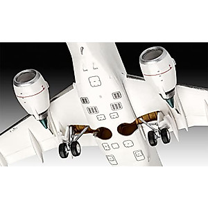 Revell 03883 1:144 Embraer 190 Lufthansa New Livery Plastic Model Kit, Multicolour (Revell 03883 3883)