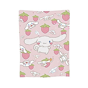 BAMUTECH Cute Blankets Four Seasons Thick Throw Blanket for Men Women Kids,Suitable for Home, Office Work,Pet Keep Warm (50''x40''), Blue