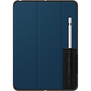 OtterBox Symmetry Series Case for iPad 5th & 6th Gen - Non Retail Packaging - Coastal Evening (Clear/Black/Blazer Blue)