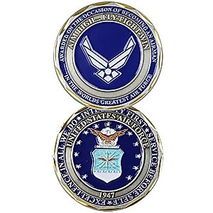 EAGLE CREST U.S. Air Force Airman Award Challenge Coin