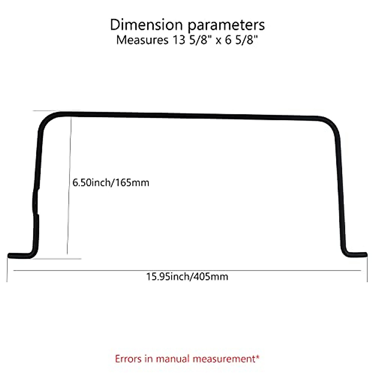 532194177 / 194177X428 Lawn Mower Bail Control Bar for Husqvarna, Poulan, Murray, Craftsman, A-riens Walk Behind Lawn Mower 532138059 532195574 (13 5/8" x 6 5/8")