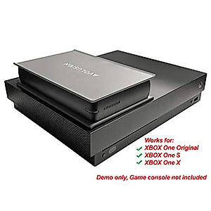 Avolusion PRO-5X Series 3TB USB 3.0 External Gaming Hard Drive for Xbox One Original, S & X (Grey)