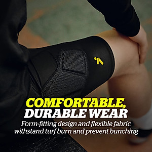 Storelli BodyShield Unisex Goalkeeper Sliders 2.0, High-Impact Protection, Sweat-Wicking, UV-Resistant Athletic Undershorts for Soccer & Heavy-Duty Sports | Black | Medium