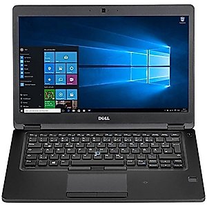Dell Latitude 14-5480 Intel Core i5-7300U X2 2.6GHz 8GB 128GB SSD 14', Black (Renewed)