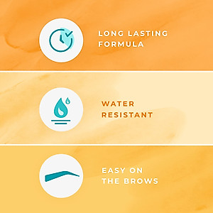 Sport Cosmetics Eyebrow Color For Women, 20 Application Kit, Light Brown