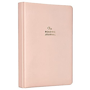 Kunitsa Co. Reading Journal. Book Journal for Book Lovers & Readers. Review and Track Your Reading (Blush, Avid Reader Edition) - 104 Book Reviews
